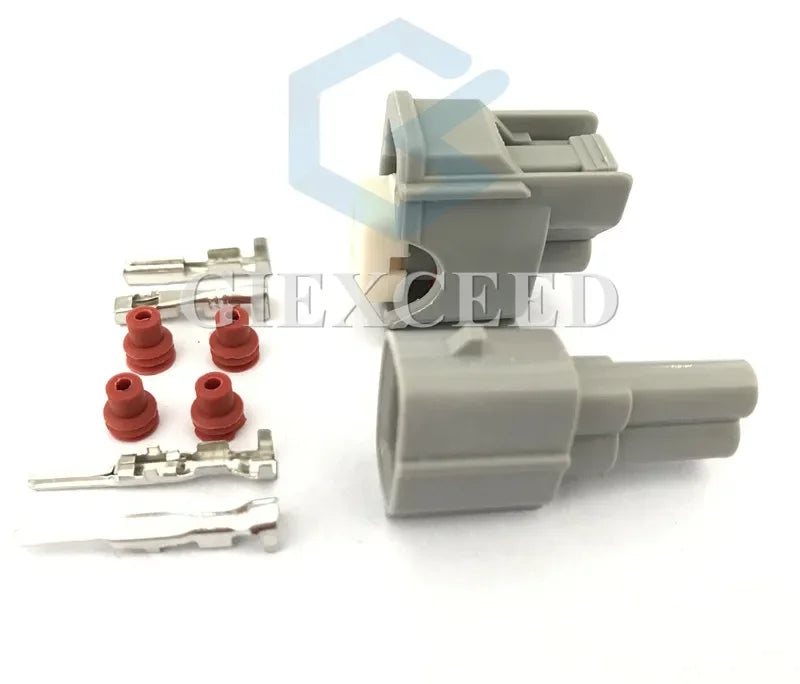 2 Sets 2 Pin AC Assembly 6189-0611 90980-11875 Female Male Knock Senso ...