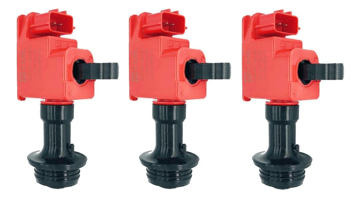 New Red Performance Ignition Coil for Nissan R34 Skyline GTT RB25DET N ...