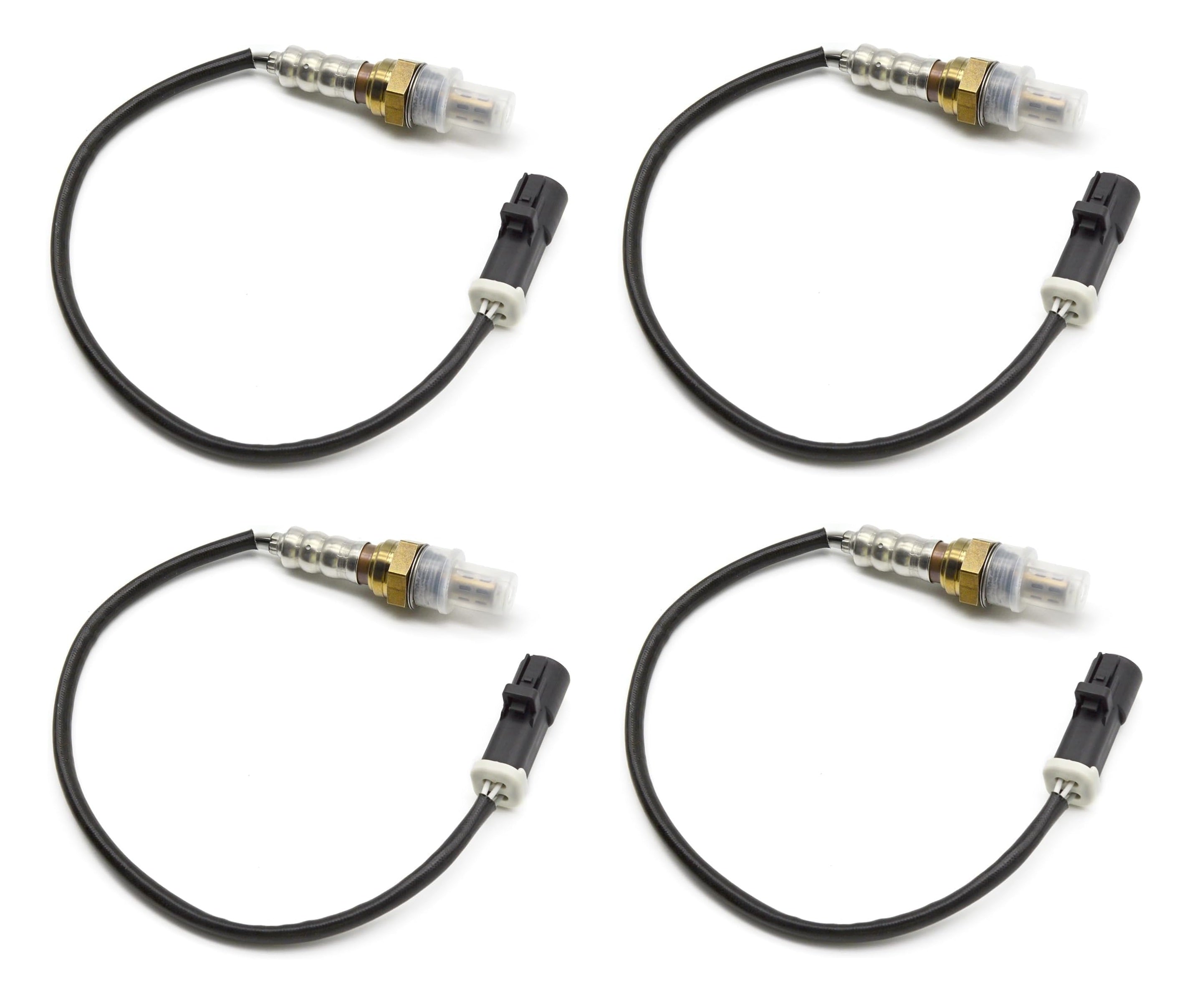 4 x O2 Oxygen Sensors – Full Vehicle Kit (Pre-Cat + Post-Cat) for Ford ...