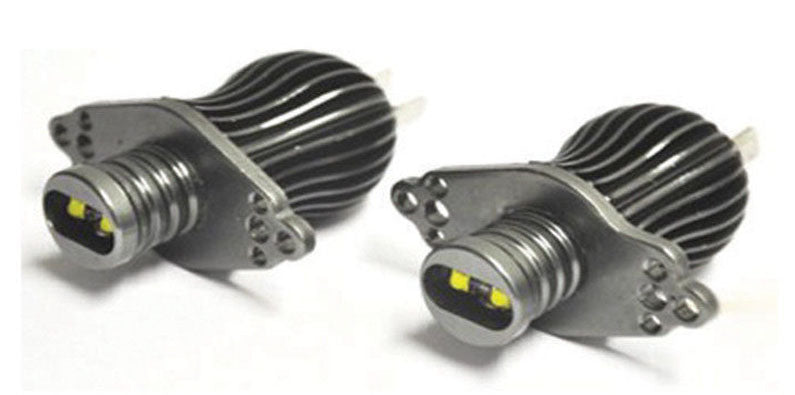 BMW E90 E91 E70 X5 XENON WHITE ANGEL EYE 40W LED MARKER HALOS BULBS ...